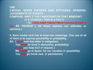 Modal Verbs | PPT