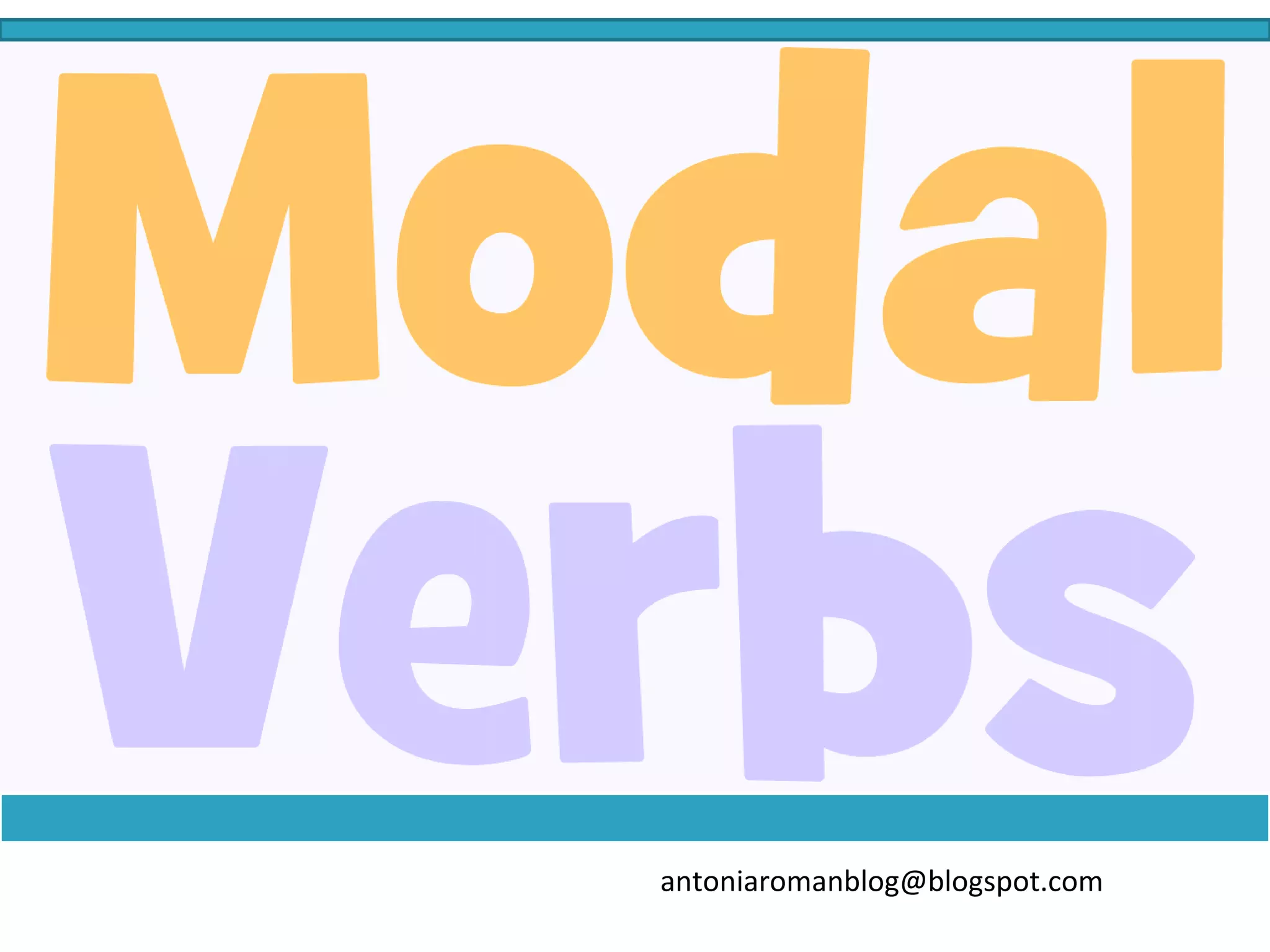 Modal verbs | PPT