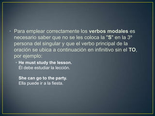 Modal verbs | PPTX