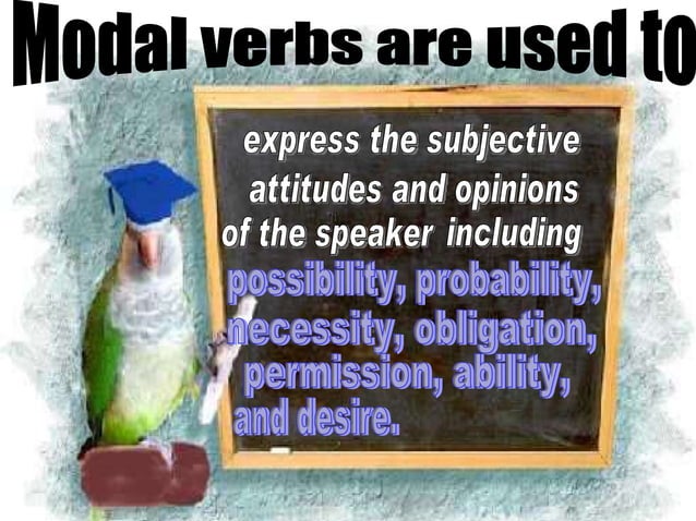 Modal verbs | PPT