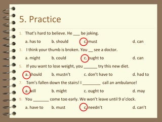 Modal verbs | PPT