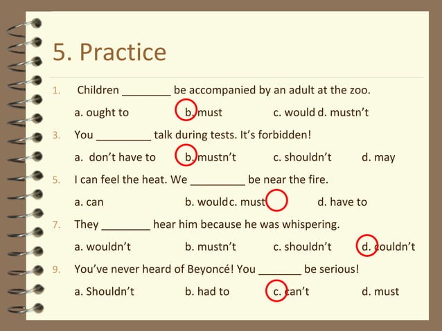 Modal verbs | PPT
