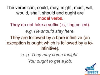 Modal verbs | PPTX