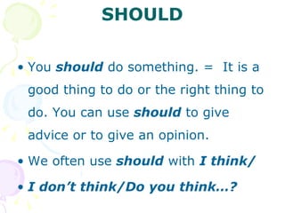 Modal verbs | PPT
