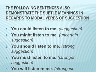 Modal verbs | PPT