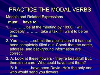 Modalverbs | PPT