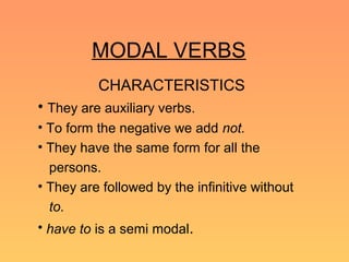 Modal verbs | PPT