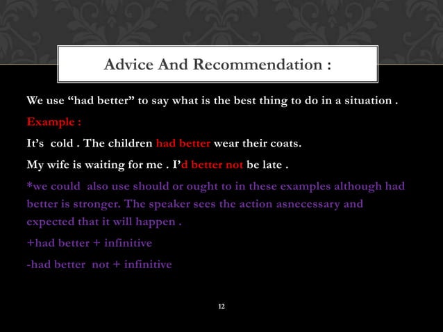 Modal verbs-must/have to- should/ought to-may/might/must/can have p.p ...