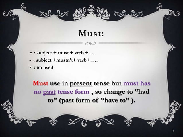 Modal verbs-must/have to- should/ought to-may/might/must/can have p.p ...