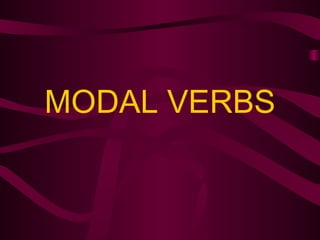 Modal verbs | PPT