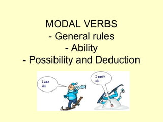 Modal verbs | PPT