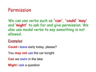 Modal verbs | PPT