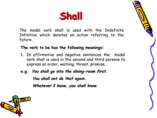 Modal verbs | PPT
