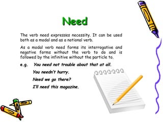 Modal verbs | PPT