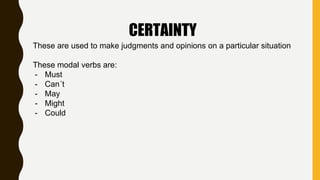 Modal verbs | PPT