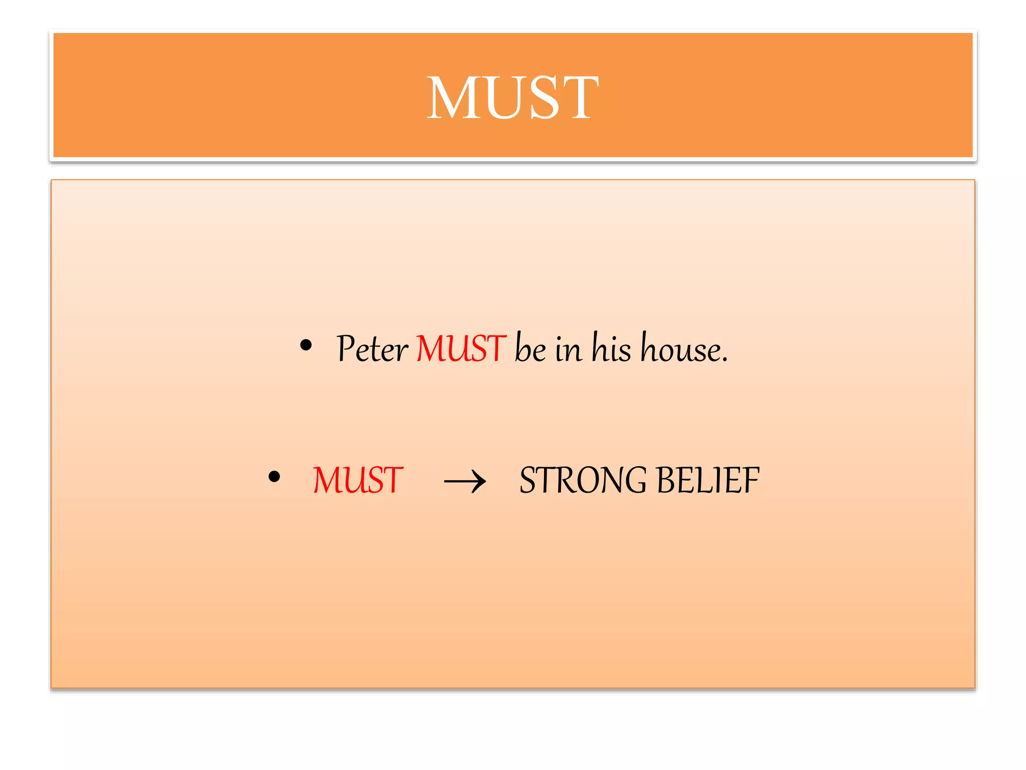 Modal verbs | PPT