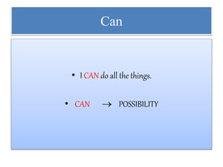 Modal verbs | PPT