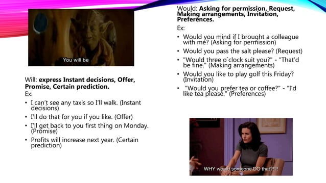 Modal verbs | PPTX | Programming Languages | Computing