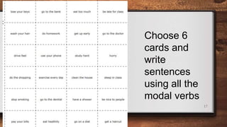 Modal verbs | PPTX