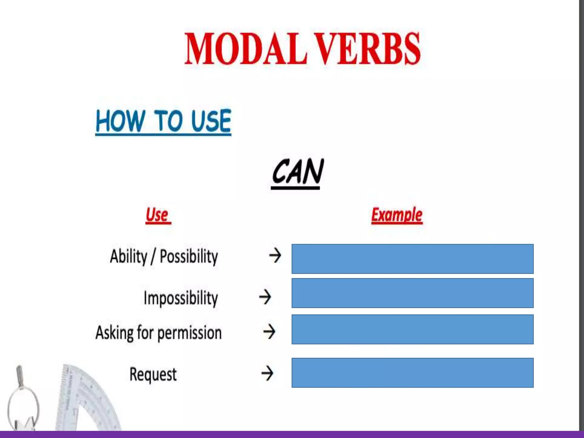 Modal verbs | PPTX