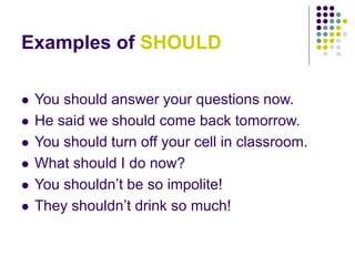 modal verbs | PPT