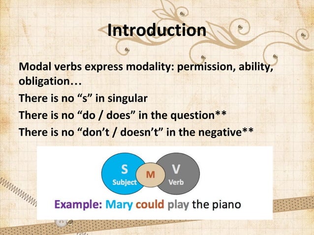 Modal verbs explanation 4 eso modal perfects | PPT