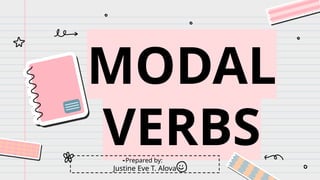 Modal Verbs its meaning and examples of modals | PPTX