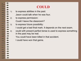 Modal Verbs | PPT