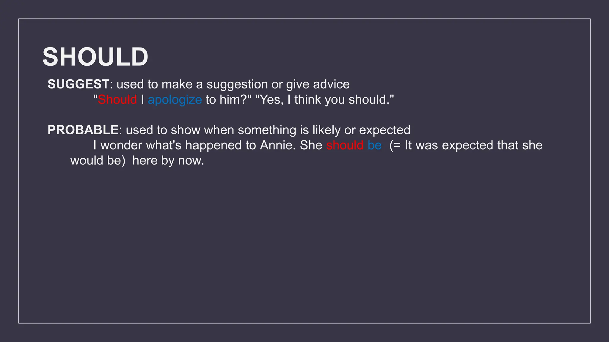 English lesson on Modal Verbs - Text and grammar | PPTX