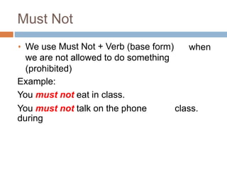 expo de modal verbs - MUST - HAVE TO.pptx