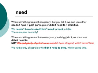 Modal verbs: permission, necessity, obligation | PPS