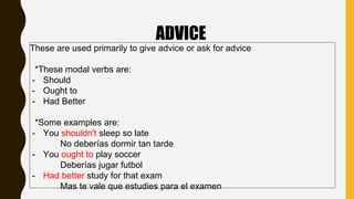 Modal verbs (1) | PPTX