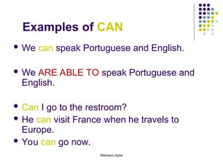 Verbos auxiliares - Modal Verbs in inglish.ppt