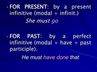 Modal verbs 3eso theory | PDF