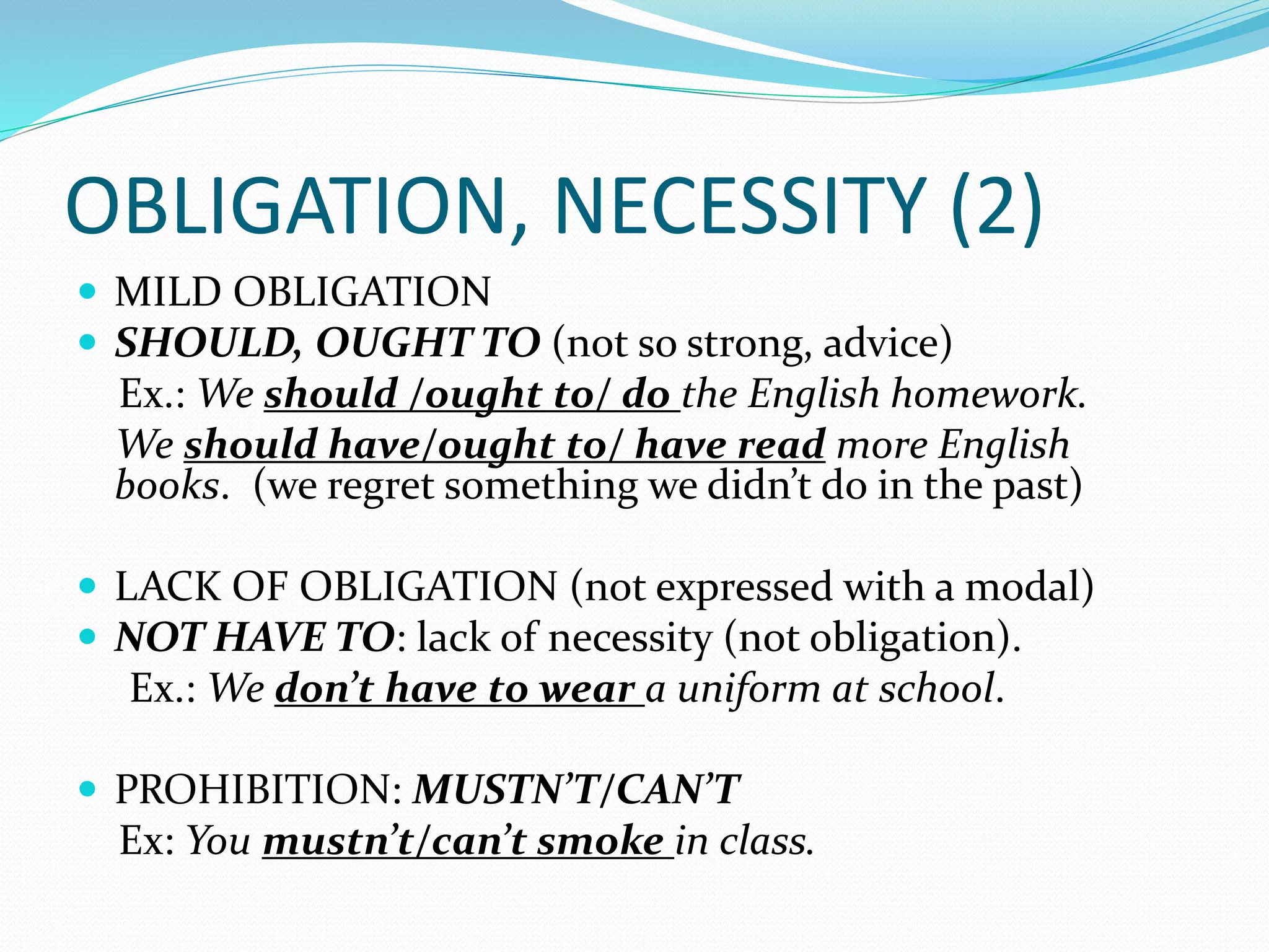 Modal verbs c2 | PPTX