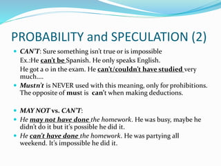 Modal verbs c2 | PPTX