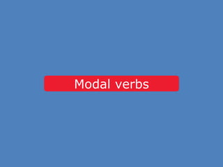 Modal verbs can... | PPT