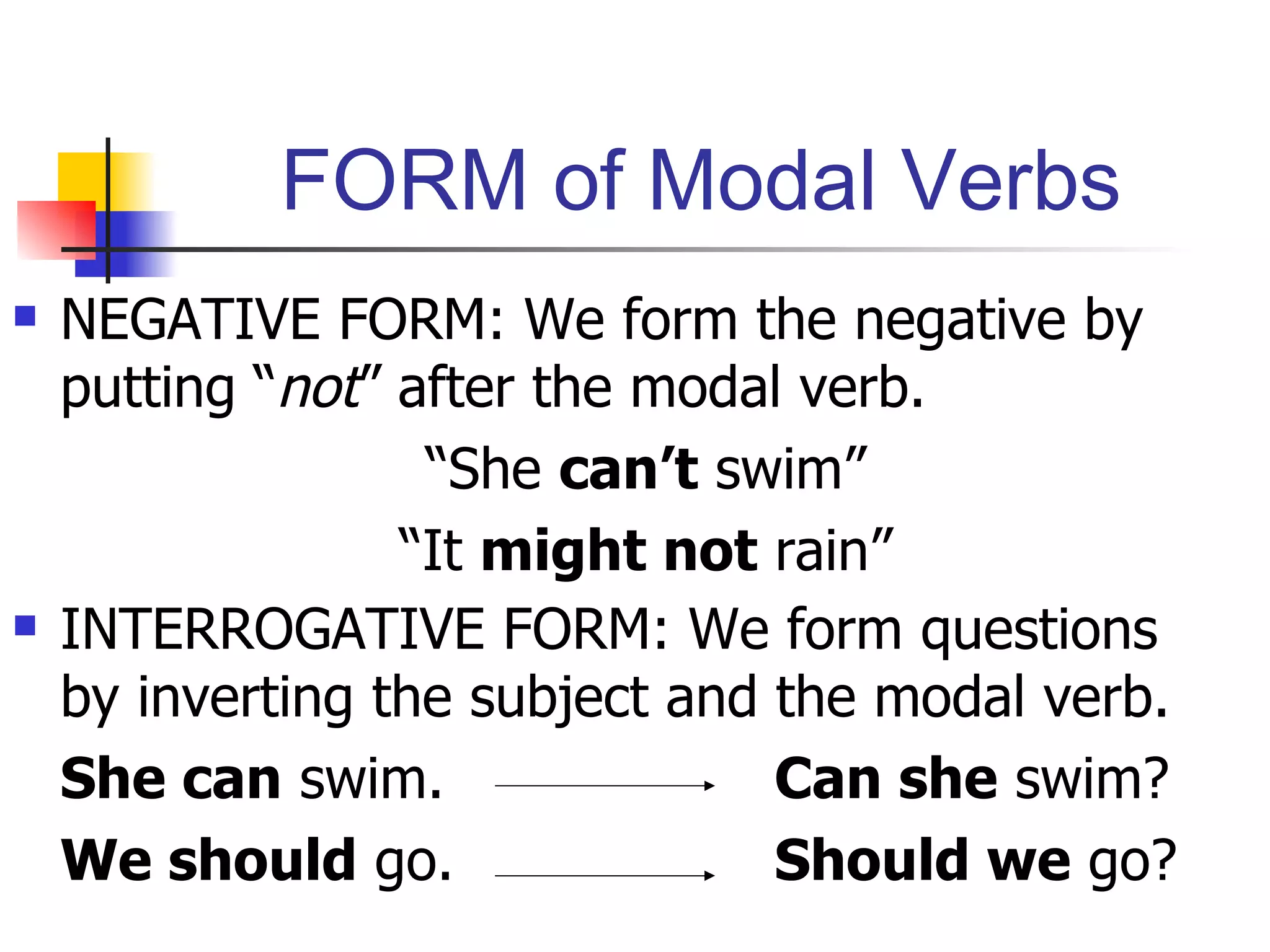 Modal verbs | PPT