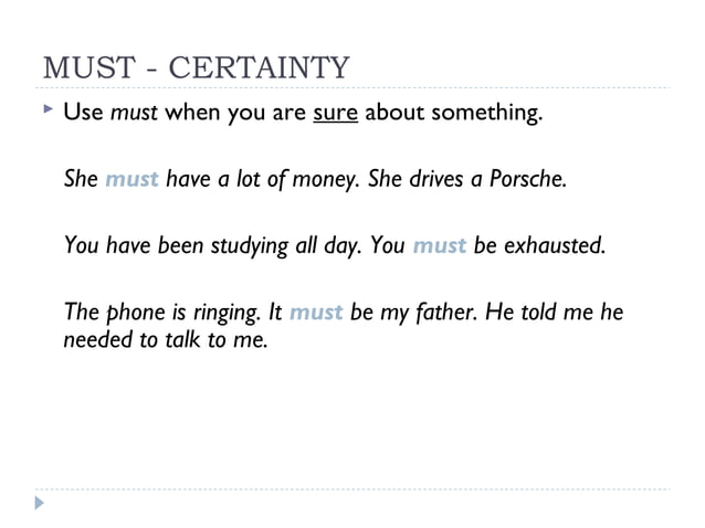 Modal verbs deduction | PPT