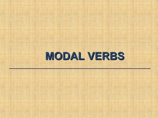 Modal verbs eso 2018 version | PPT