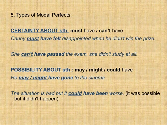 Modal verbs eso 2018 version | PPT