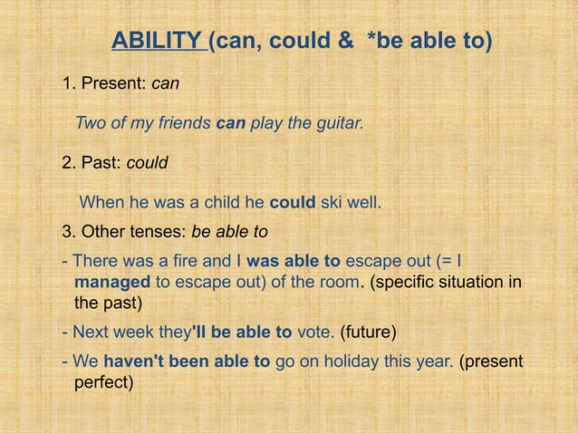 Modal verbs eso 2018 version | PPT