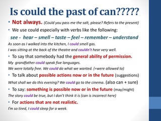Modal verbs for upper secondary | PPT