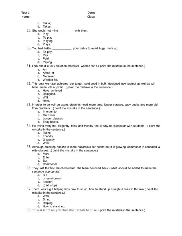 Parallelism by Arsalan Siddiqui | DOCX