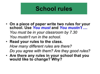 Modal Verbs May, Must | PDF