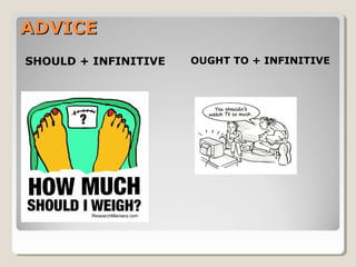 Modal verbs of advice and obligation | PPT