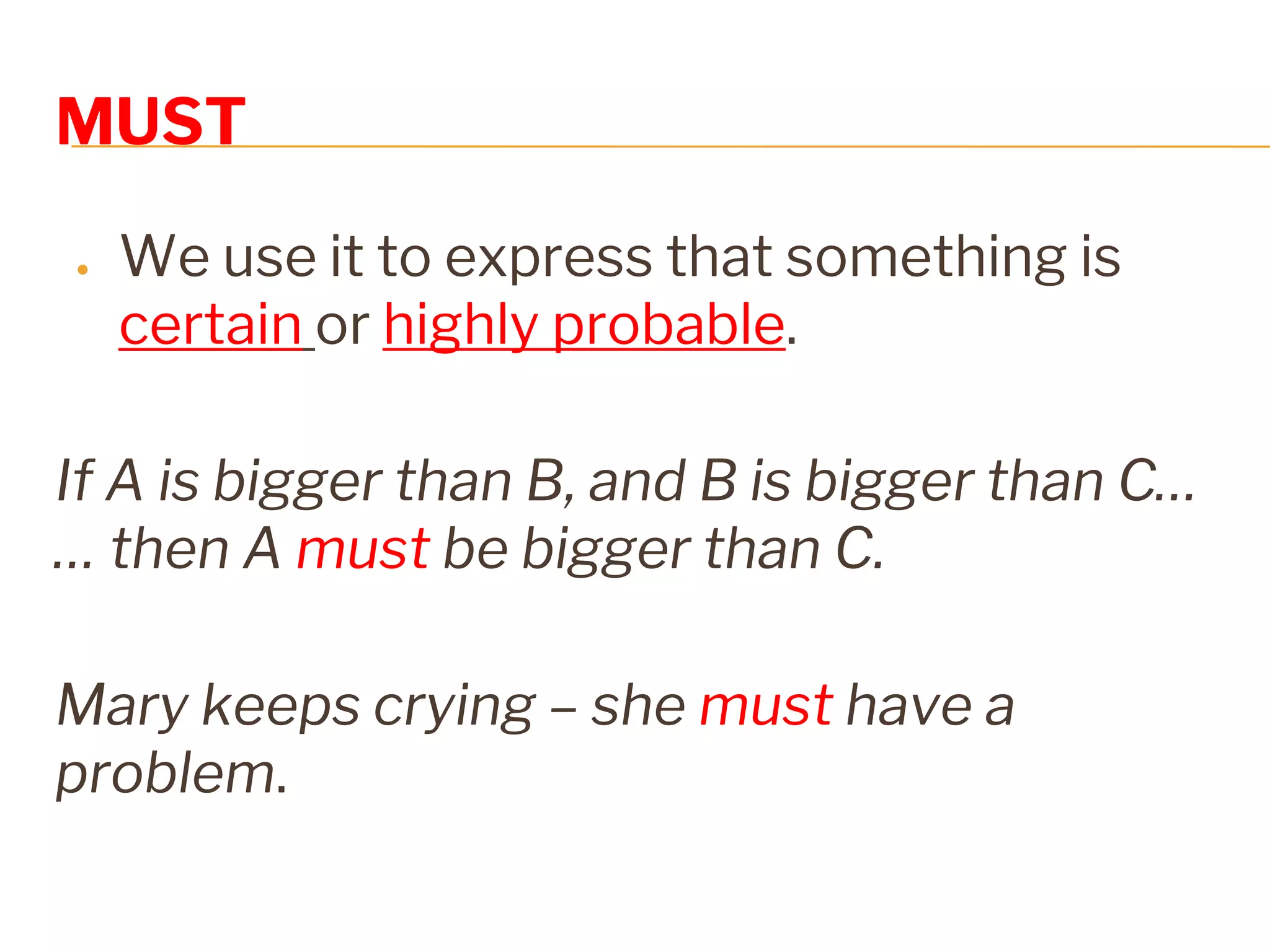 Modal verbs of deduction | PPTX