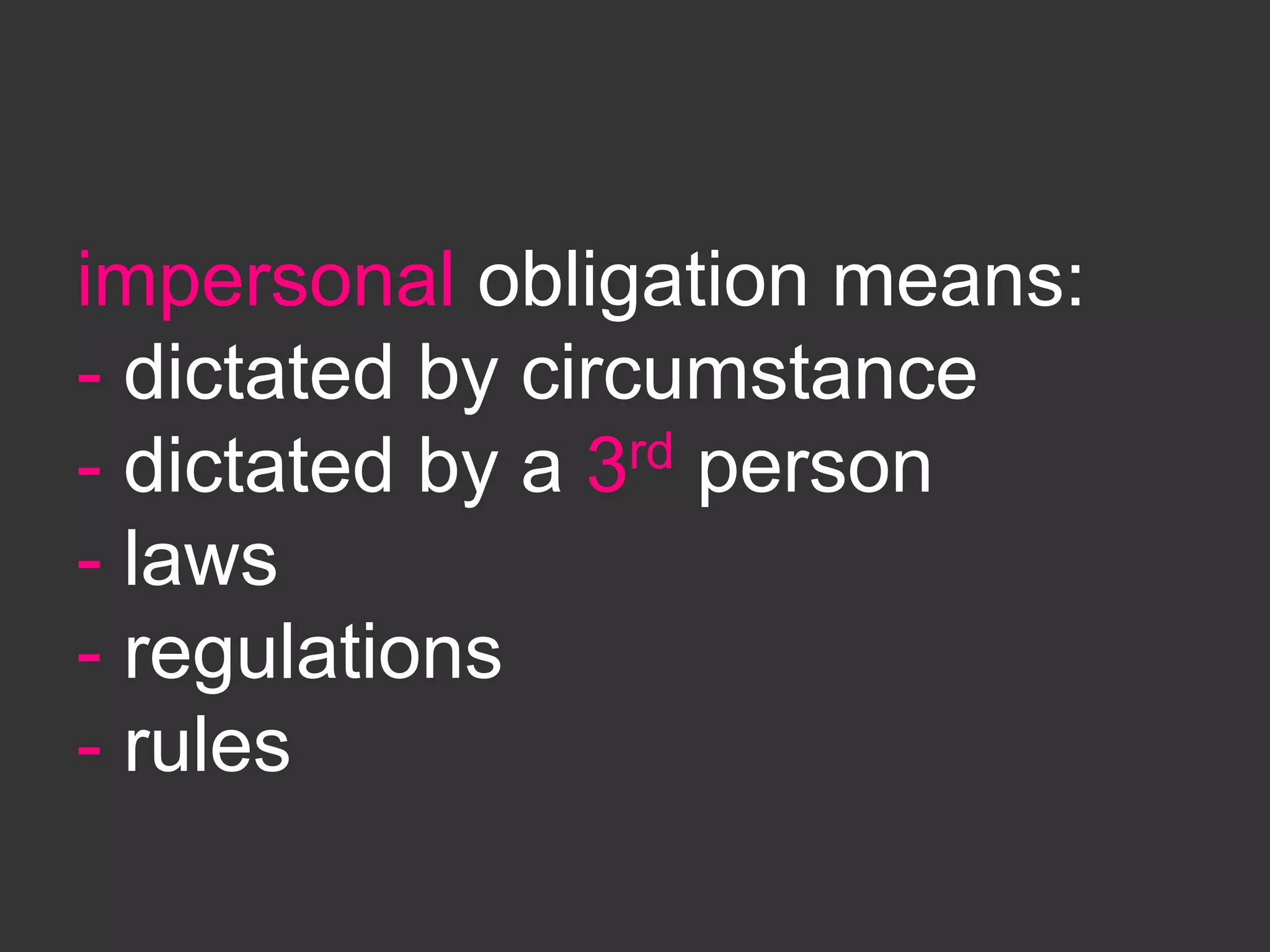 Modal verbs of obligation | PPTX