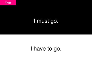 Modal verbs of obligation | PPTX