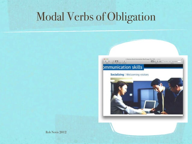 Modal verbs of obligation | KEY